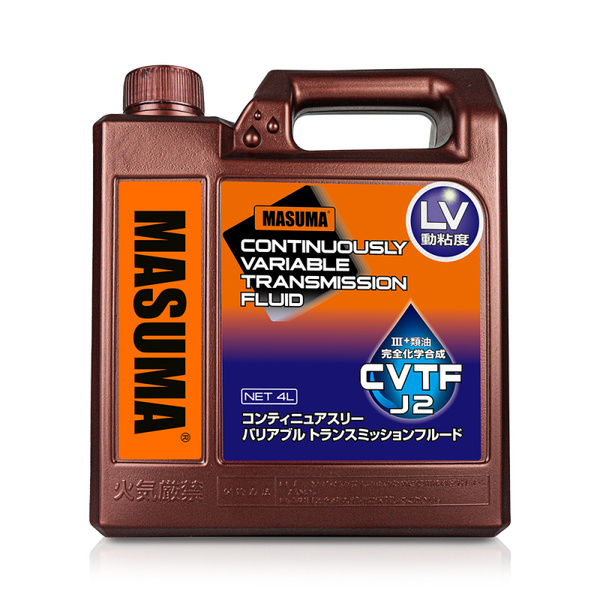 Масло трансмиссионное MASUMA CVTF J2 LV (Multi-Vehicle Low Viscosity ...
