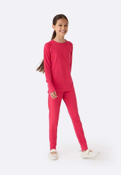 Комплект термобелья Мальчики, Девочки Lassie, размер 110 Демисезон Полиэстер розовый ...