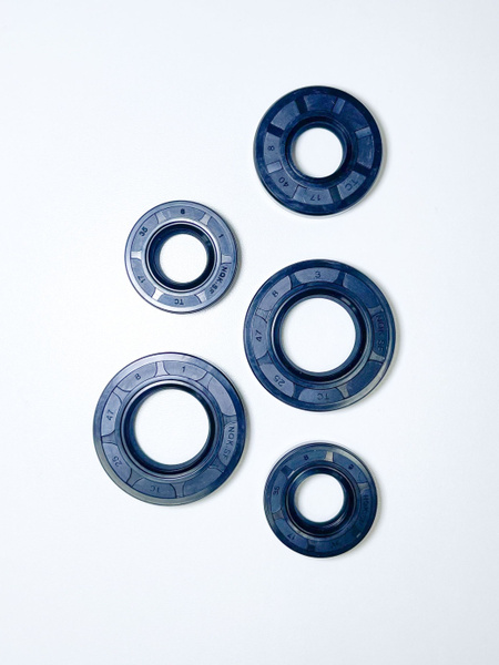 Сальники 5 шт мотоблока КРОТ, Салют, Агат, Lander MKM 3, Brait BR-105 купить на OZON по низкой ...