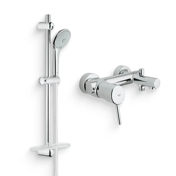 Душевой комплект Смеситель Grohe Concetto 32211001 / Гарнитур Euphoria ...