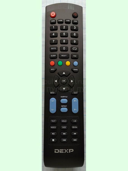 Пульт DEXP F24B3100M ( LCD ) оригинал купить на OZON по низкой цене (1973423138)