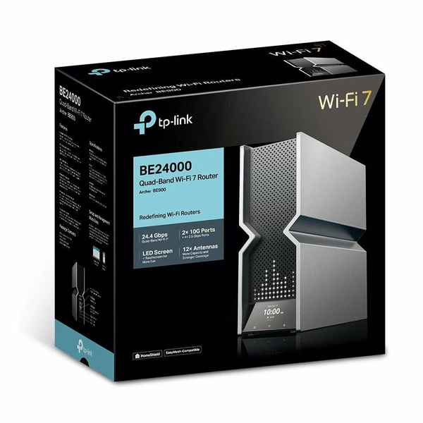 Wi-Fi роутер TP-Link Archer BE900 BE24000 WiFi 7 (JP) купить на OZON по ...