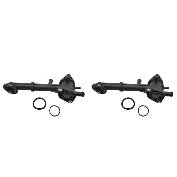 2x Патрубка Системы Охлаждения Автомобиля Для 25622-02501 25622-02566 ...