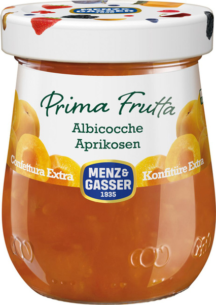 Конфитюр экстра Prima Frutta Абрикос 340 г, TM Menz&Gasser купить на ...