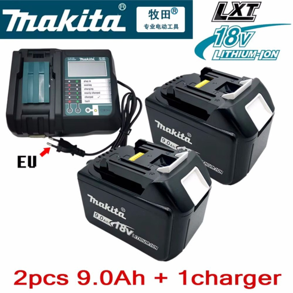 Новейшая модернизированная аккумуляторная батарея Makita BL1860 18V 9.0Ah литиевая для Makita ...