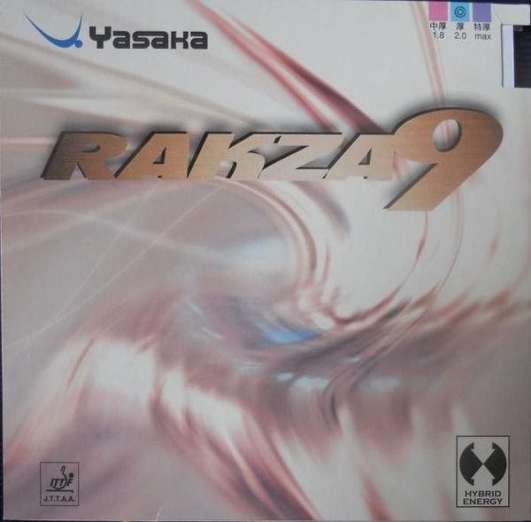 Накладка Yasaka Rakza 9 max красная tensor для настольного тенниса ...