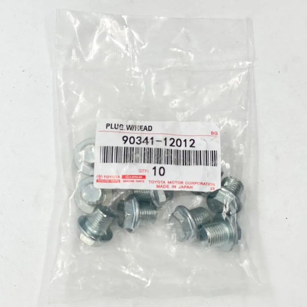 Пробка масляного поддона для Toyota 9034112012 Almera Juke Qashqai ...