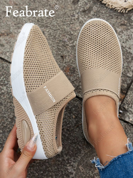 Сабо Женский Feabrate Текстиль R (средняя), размер 42 Закрытый нос, Круглый нос Клиновидный ...