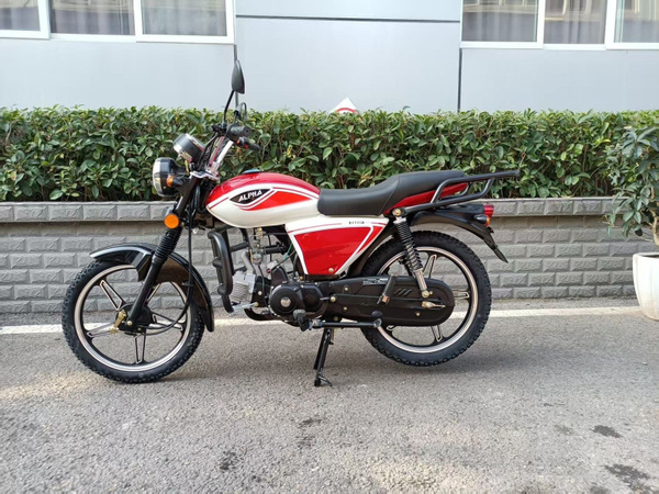 Мопед Alpha "RX11" цвет "Красно-белый" купить на OZON по низкой цене ...