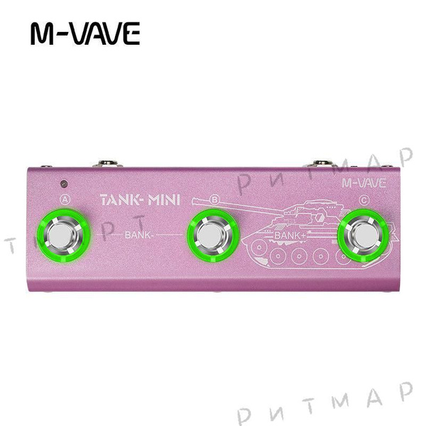 M-VAVE TANK MINI Поддержка предустановок Быстрое редактирование 6 ...