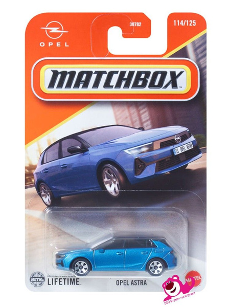 Машинка Matchbox 2025-30782 Basic Car Opel Astra купить на OZON по ...