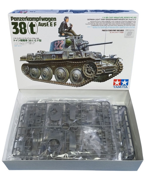 35369 TAMIYA Сборная модель Немецкий танк Panzer 38(t) Ausf.E/F с ...