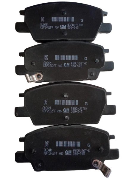 General Motors Колодки тормозные дисковые Передние, арт. 23326280 ...