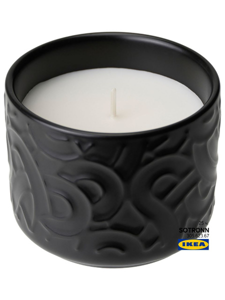 Свеча ароматическая IKEA "SOTRONN_30562367", 7 см х 8 см, 1 шт купить c ...