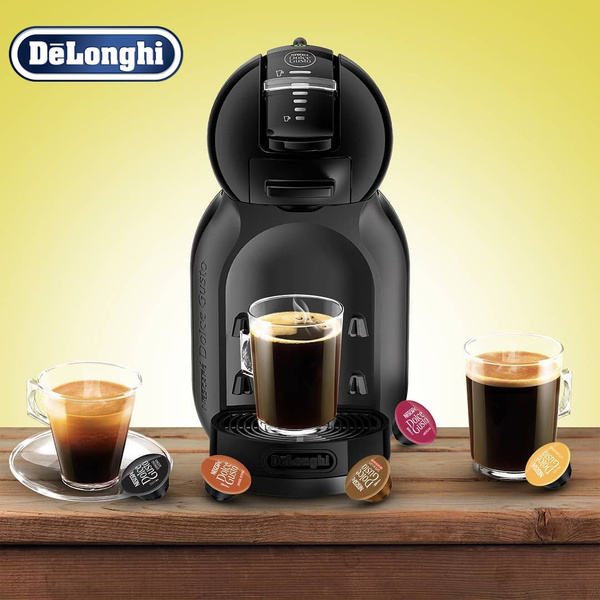 Nescafe Dolce Gusto Капсульная кофемашина DeLonghi Mini Me, черный ...