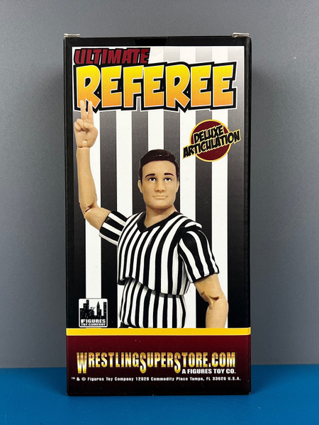 Характеристики Фигурка Ultimate Wrestling Referee / Figures Toy Company ...