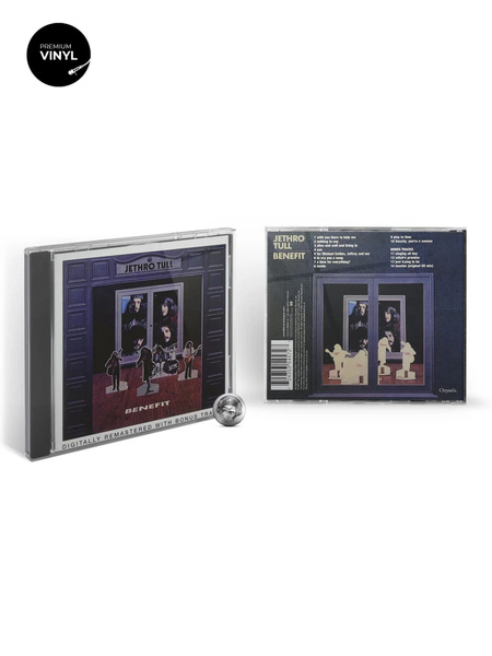 CD диск с музыкой Jethro Tull - Benefit (CD) 2002 Chrysalis Jewel ...