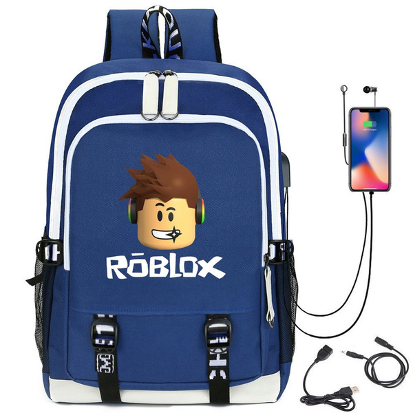 Рюкзак Роблокс (Roblox) черный с USB-портом №1 купить на OZON по низкой ...