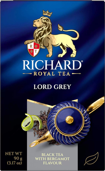 Richard Чай Lord Grey, 90 гр купить на OZON по низкой цене (2763538810)