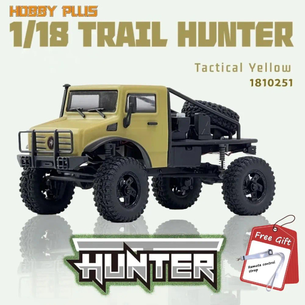 HOBBY PLUS CR18P Trail Hunter 4WD RTR 1/18 мини RC электрическая модель ...