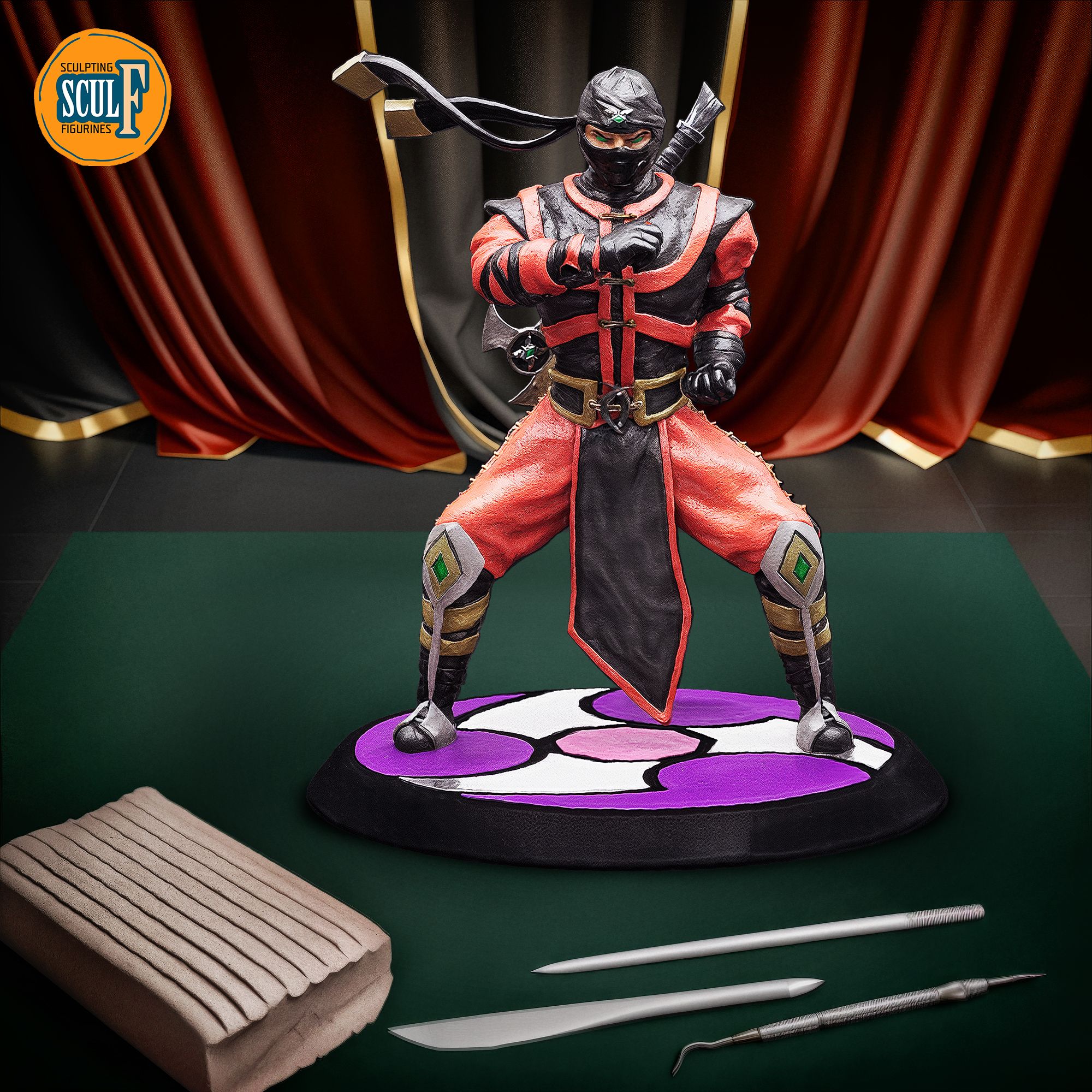 Mortal kombat ermac figure store