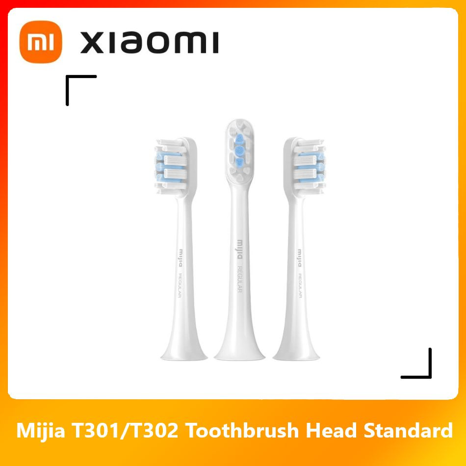 Xiaomi Насадка для электрической зубной щетки T301/T302 Sonic (стандартный тип) - купить с ...