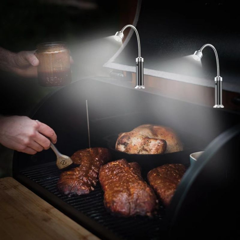 Светильники для гриля , гибкие с вращением на 360 градусов, набор из 2 ...