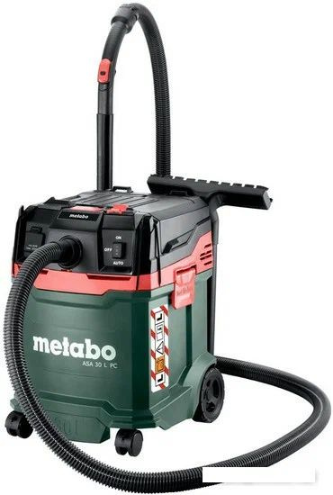 Строительный пылесос Metabo Пылесос AS 20 L PC (602083000) 30 л, 1200 ...