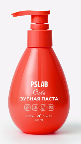 1 отзыв на Зубная паста укрепляющая эмаль с дозатором PSLab COLA, 200мл от покупателей OZON
