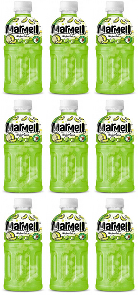 Marmell Напиток негазированный со вкусом дыни и кокосовым желе, 320 мл ...
