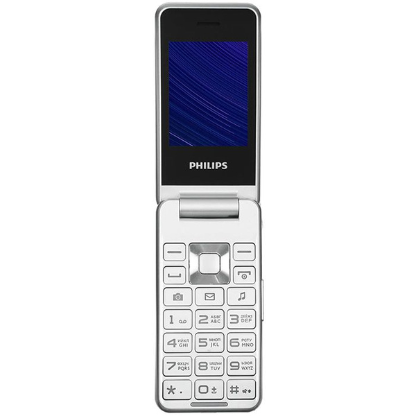 Philips Мобильный телефон Xenium E2601 (Гарантия РФ), серебристый ...