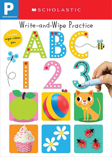 ABC 123. Write and Wipe Practice - купить с доставкой по выгодным ценам в интернет-магазине OZON ...