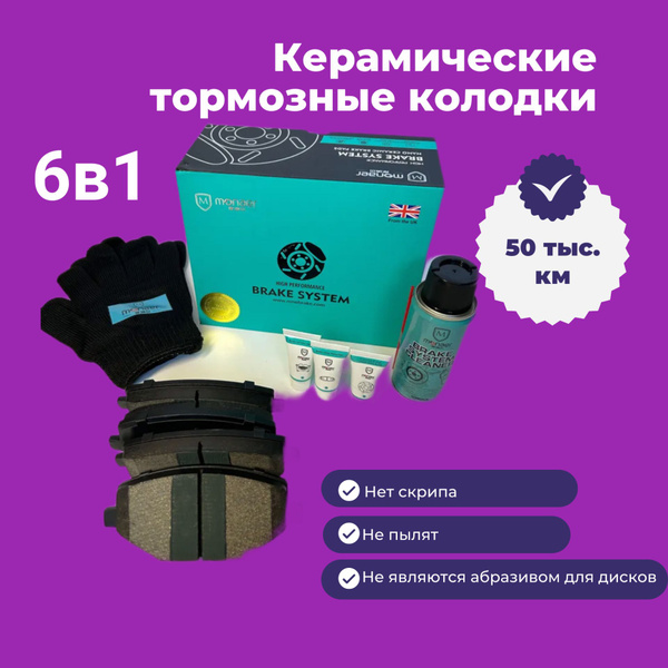 Колодки тормозные передние Geely Coolray / Belgee X50 monaer 4048046400 ...
