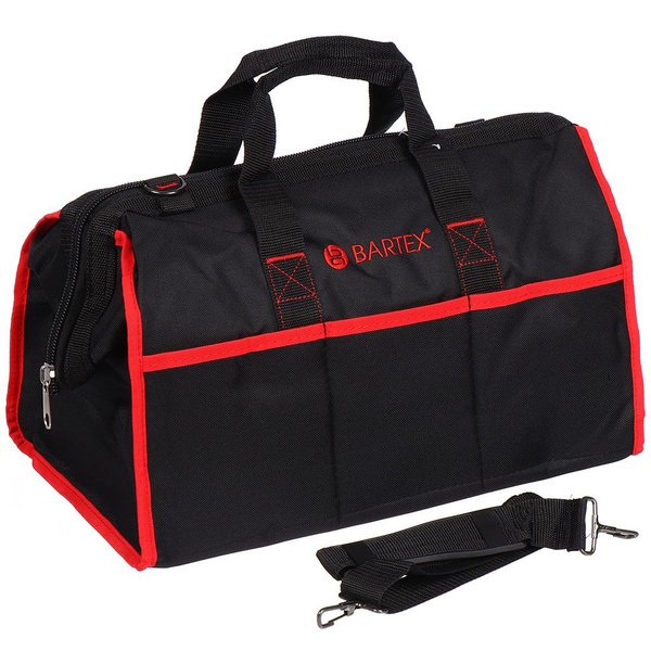 Сумка для инструментов, Bartex, 41х26.5х30.5 см, текстиль, металлический замок купить на OZON по ...