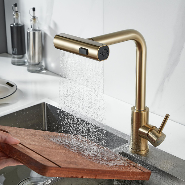 Смеситель SHEVANIK S263 Нержавеющая сталь Лейка, Гибкая подводка - купить по выгодным ценам в ...