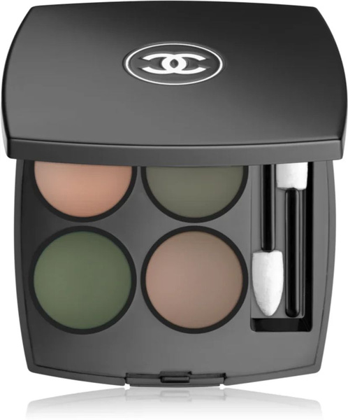 Интенсивные тени для век Chanel Les 4 Ombres Оттенок: 318 Blurry Green ...