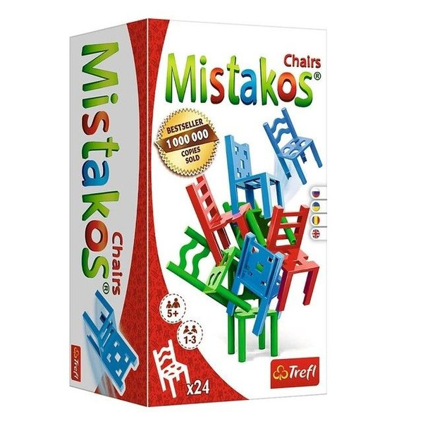 Настольная игра Mistakos-Стульчики, 24 стульчика - купить с доставкой ...
