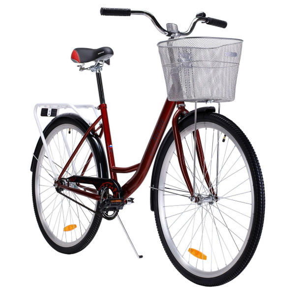 Велосипед городской с корзинкой 28" рама 19" 1 ск. KRYPTON DACHA W ...