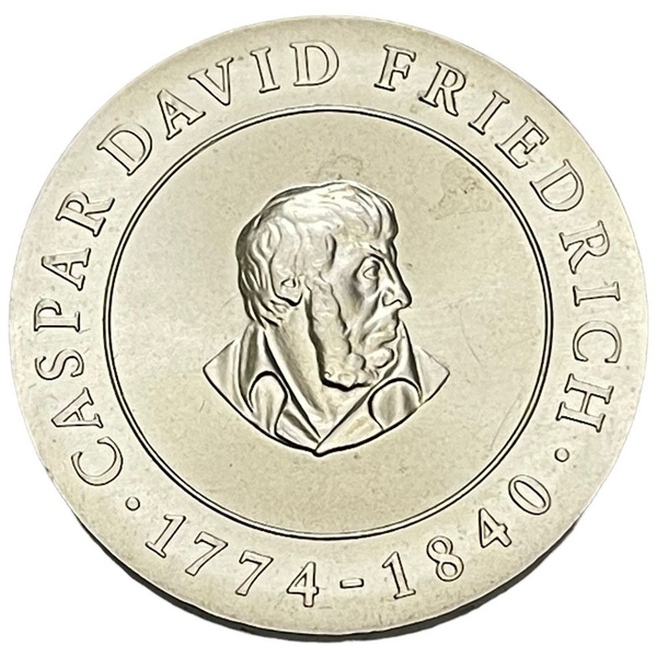 ГДР 10 марок 1974 г. (200 лет со дня рождения Каспара Давида Фридриха) (Лот №2) - купить в ...