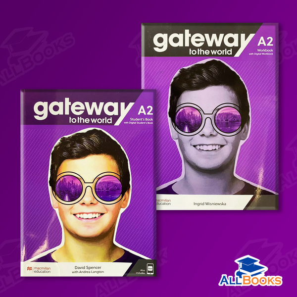 Gateway To The World A2 Комплект Учебник рабочая тетрадь купить