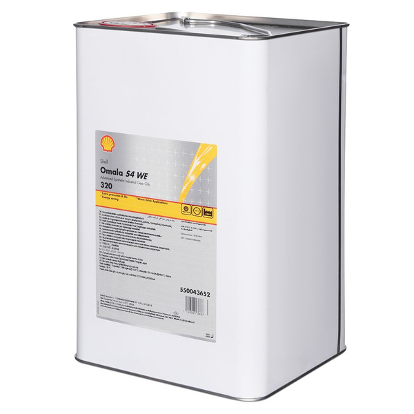 Shell Omala S4 WE 320 (20л) синтетическое редукторное масло - купить с ...