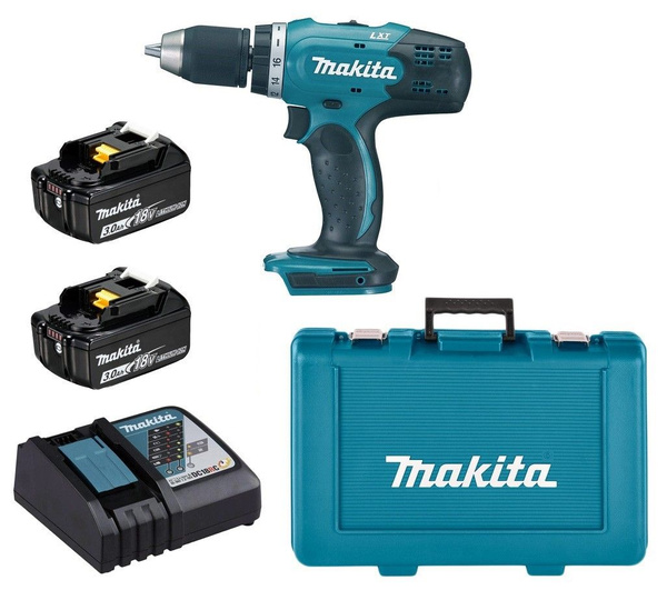 Дрель-шуруповерт Makita DDF453RFE - купить по низкой цене в интернет ...