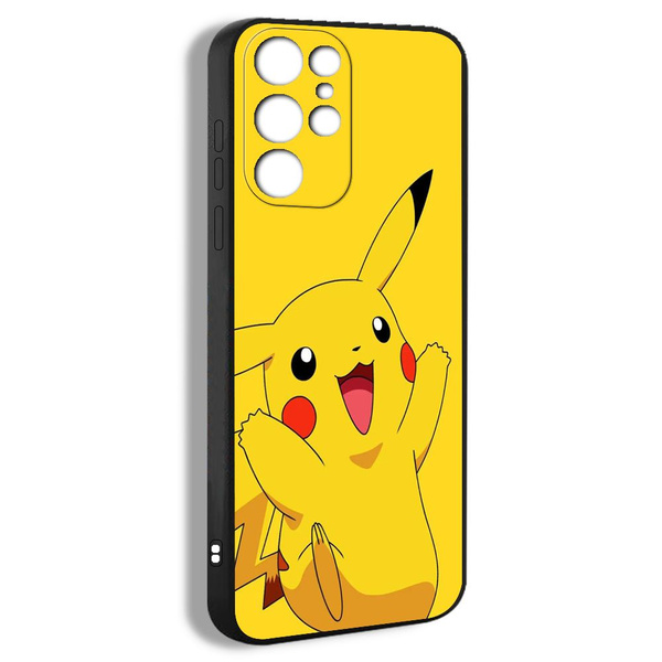 чехол на Samsung Galaxy S22 Ultra Pikachu Pokemon Пикачу Милые аниме ...