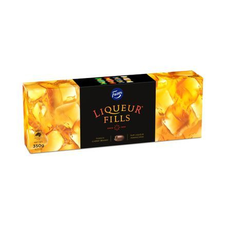 замятые коробки - Конфеты шоколадные Karl Fazer LIQUEUR FILLS ассорти с ...