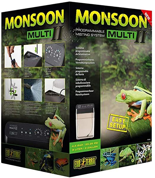 Система подачи осадков для террариума Exo-Terra Monsoon Multi II купить на OZON по низкой цене ...