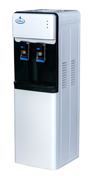 Кулер для воды детский напольный SMixx 07 LW белый с черным (без нагрева, без охлаждения ...