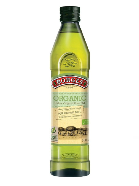 Оливковое масло BORGES Extra Virgin Organic, 500 мл - купить с ...