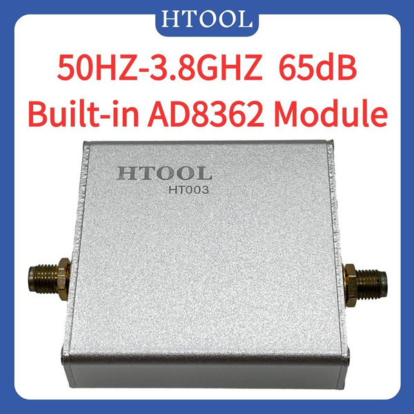 HT003 Лог детектор мощности 50Гц-3.8ГГц,Встроенный модуль AD8362 ...
