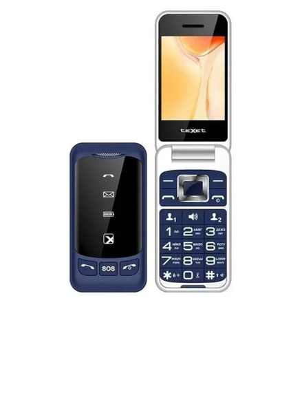 Мобильный телефон Texet TM-B419, синий - купить по выгодной цене в интернет-магазине OZON ...
