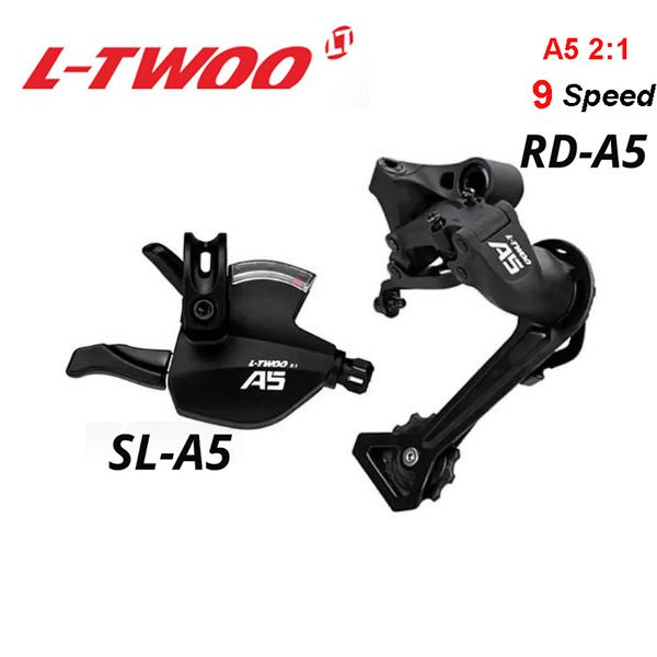Комплект L-TWOO A5 9 скоростей правый шифтер (С окном)+ задний ...